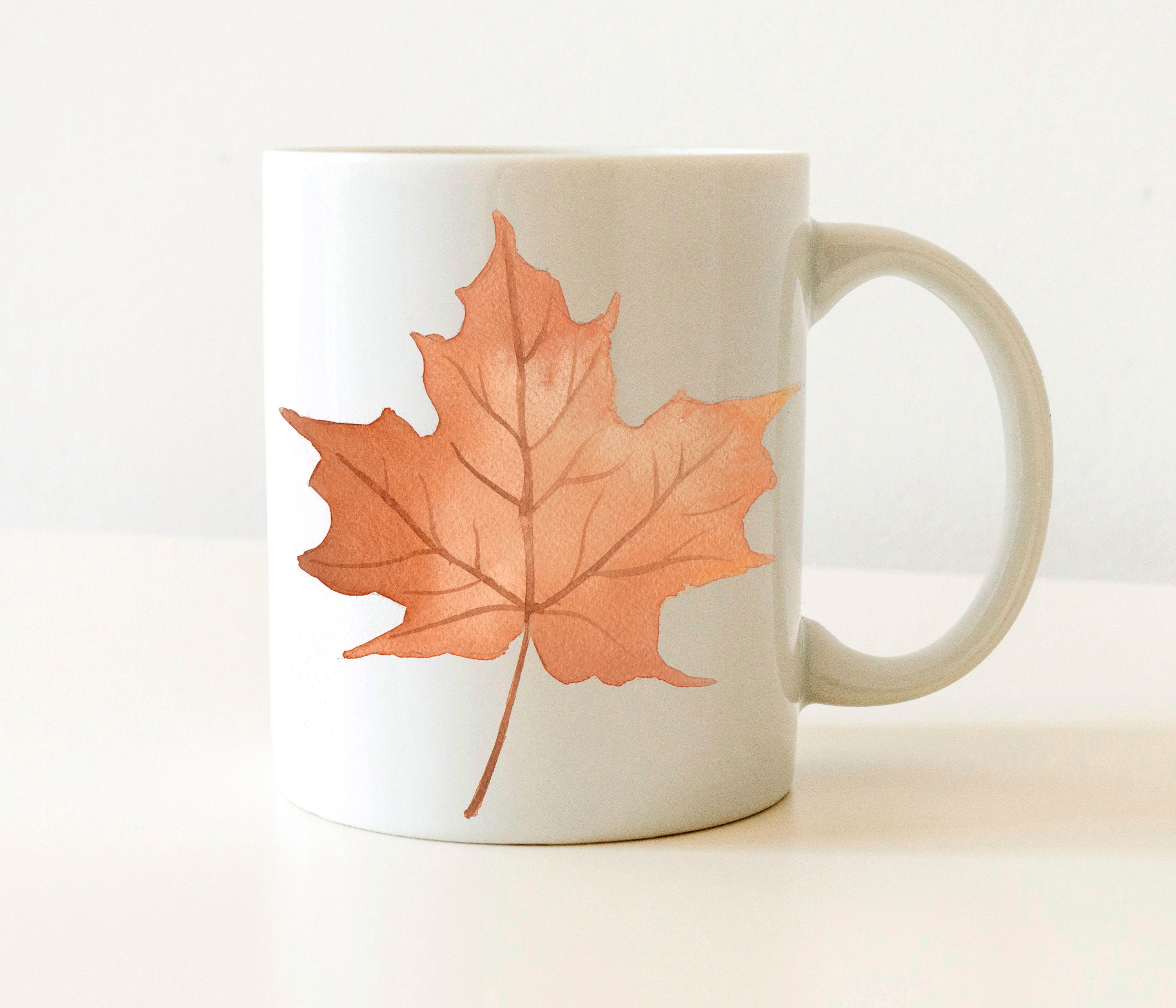 Maple Leaf Mug Maple Leaf Lover Gift Maple Leaf Coffee Mug | Etsy