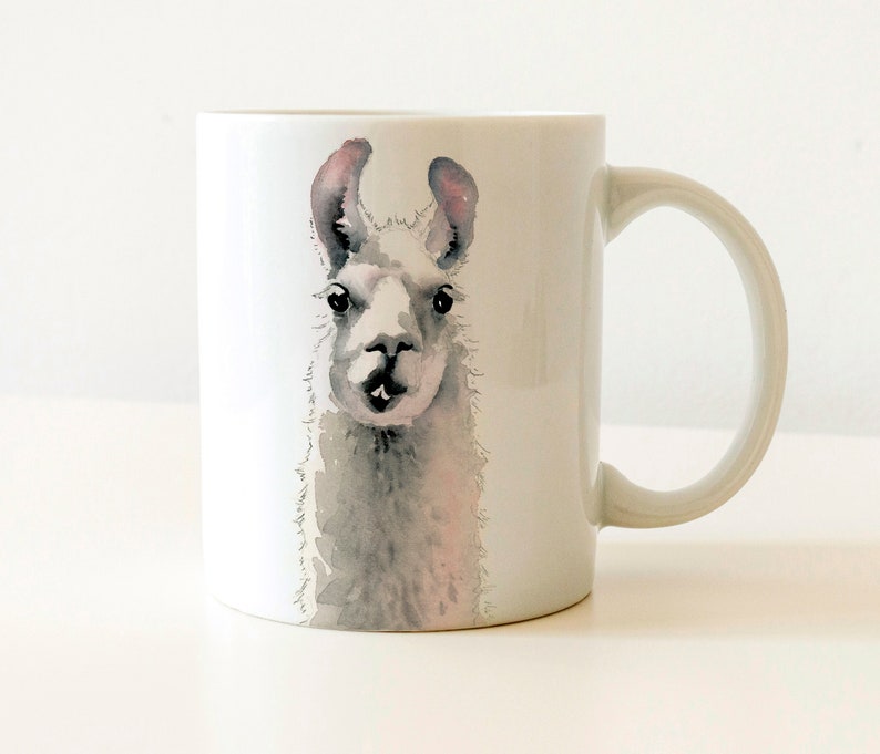 Llama Mug Llama Lover Gift Llama Coffee Mug Unique Llama - Etsy