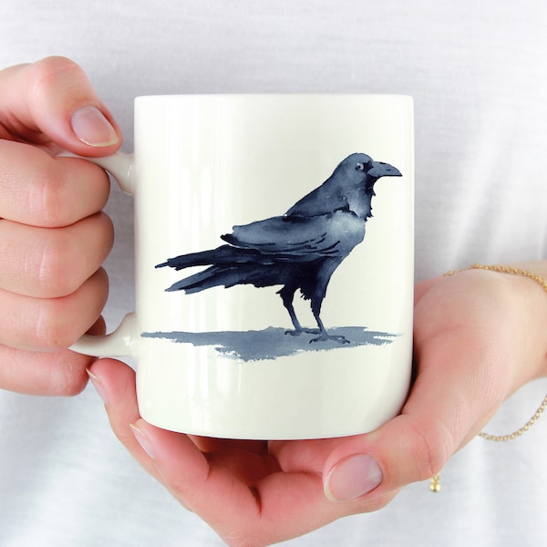 Raven Mug - Etsy