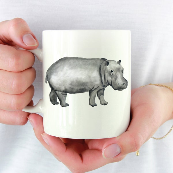 Hippo Mug - Etsy