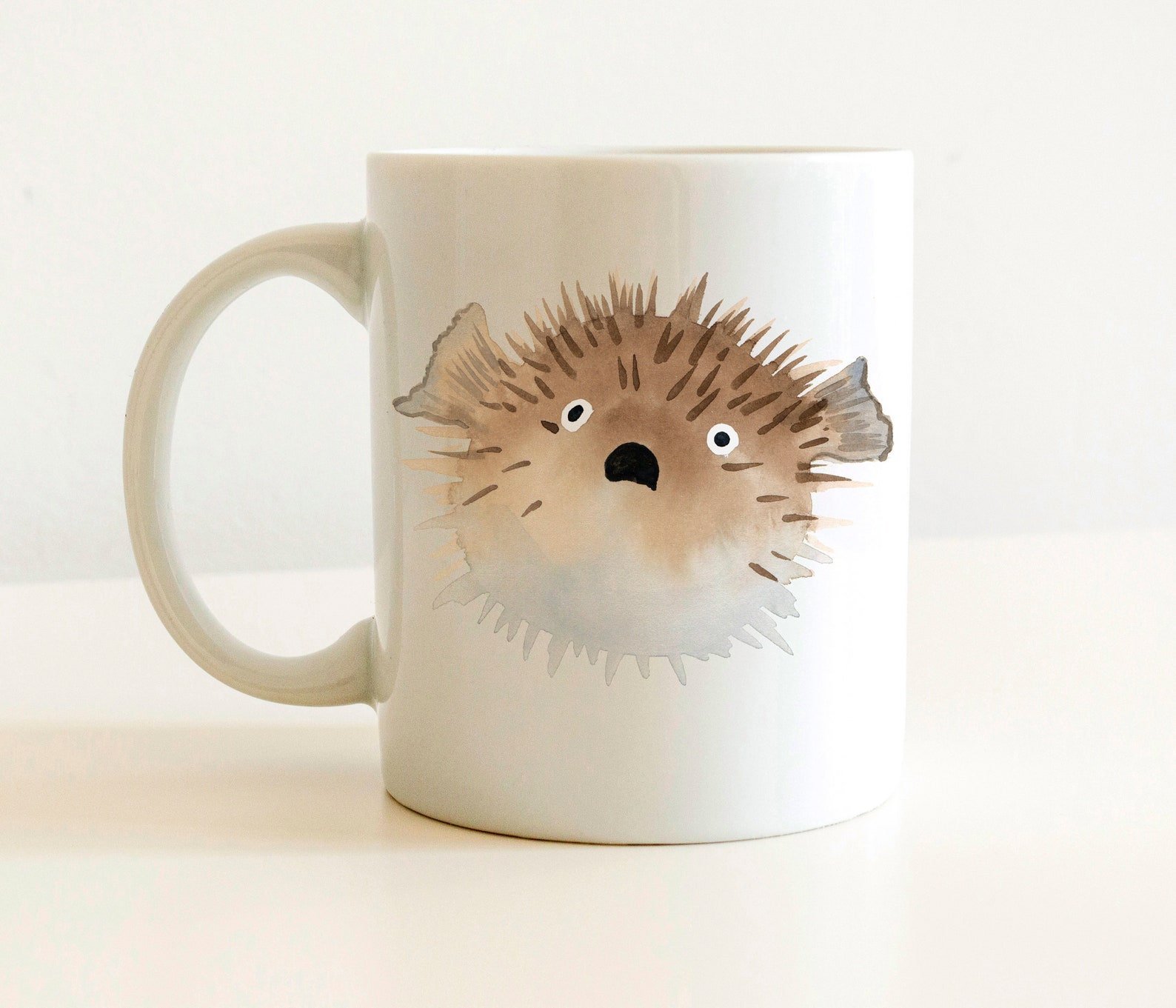 Puffer Fish Mug Puffer Fish Lover Gift Puffer Fish Coffee - Etsy