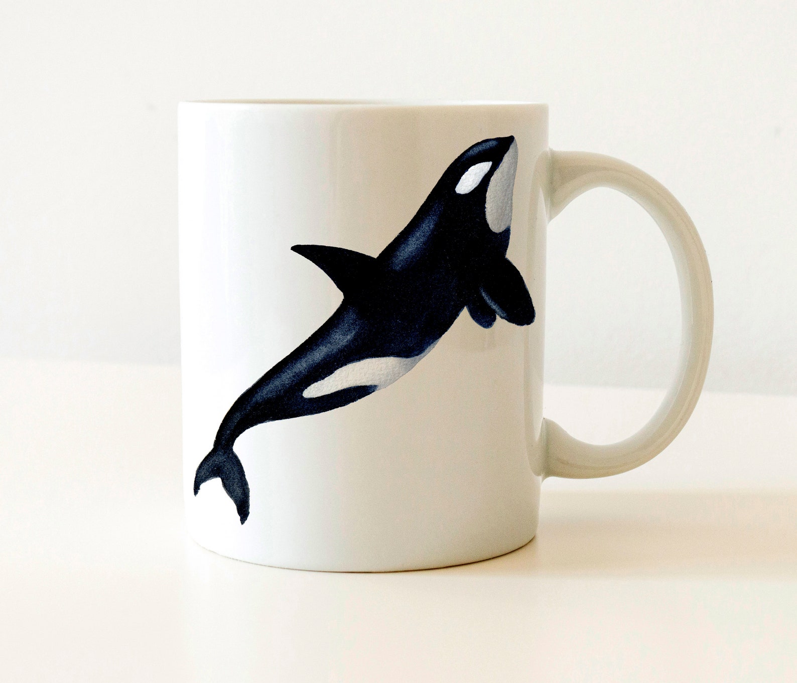 Orca Mug Orca Lover Gift Orca Coffee Mug Unique Orca - Etsy