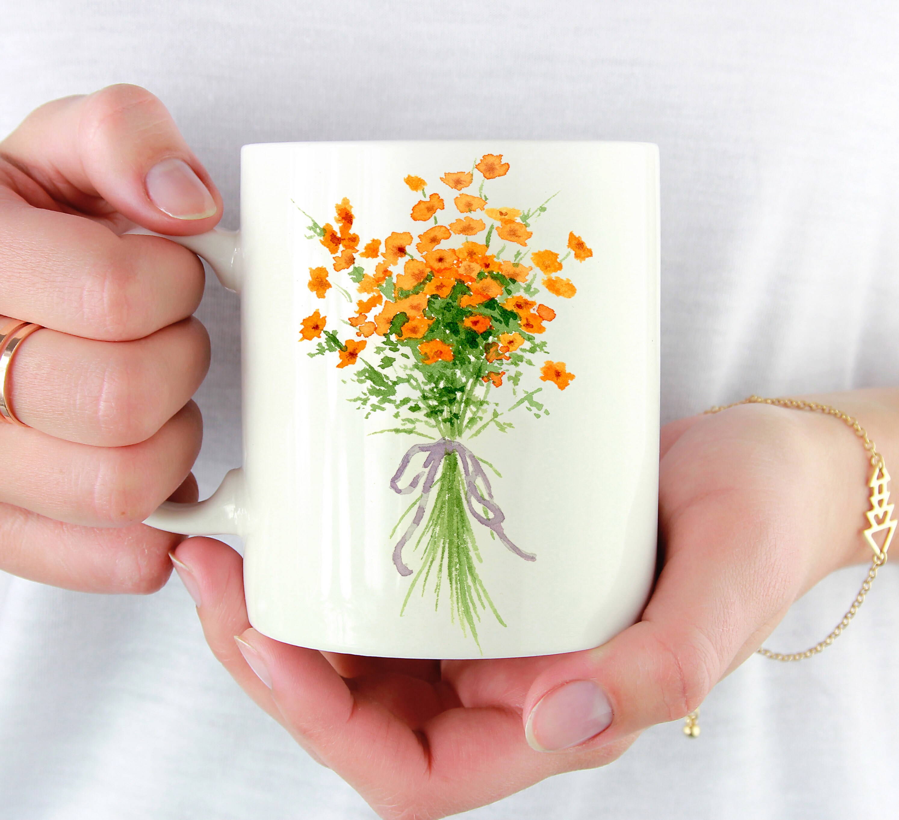 Poppies Mug Poppy Lover Gift Poppies Coffee Mug Unique - Etsy