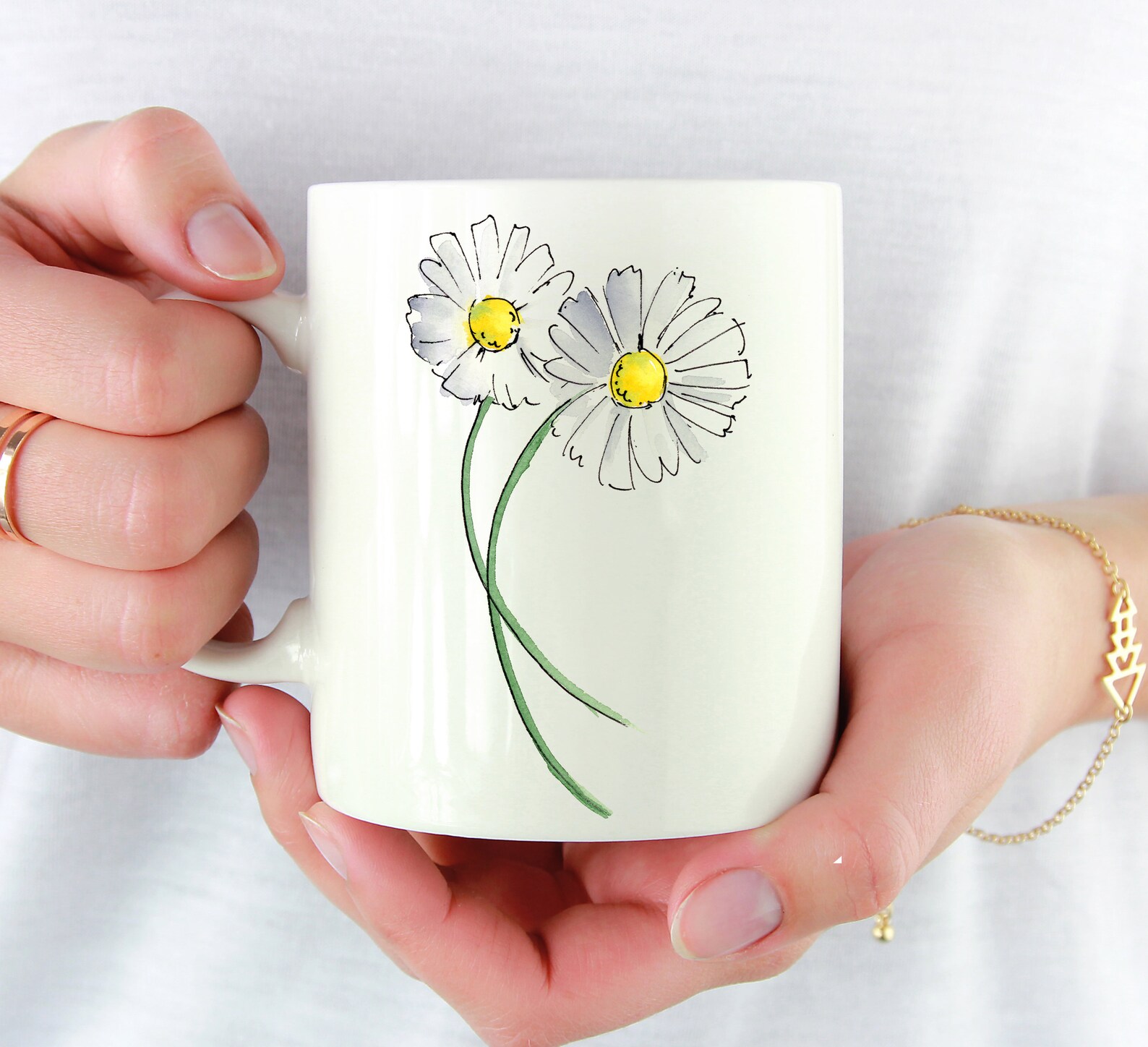 Daisy Mug Daisy Lover Gift Daisies Coffee Mug Unique - Etsy