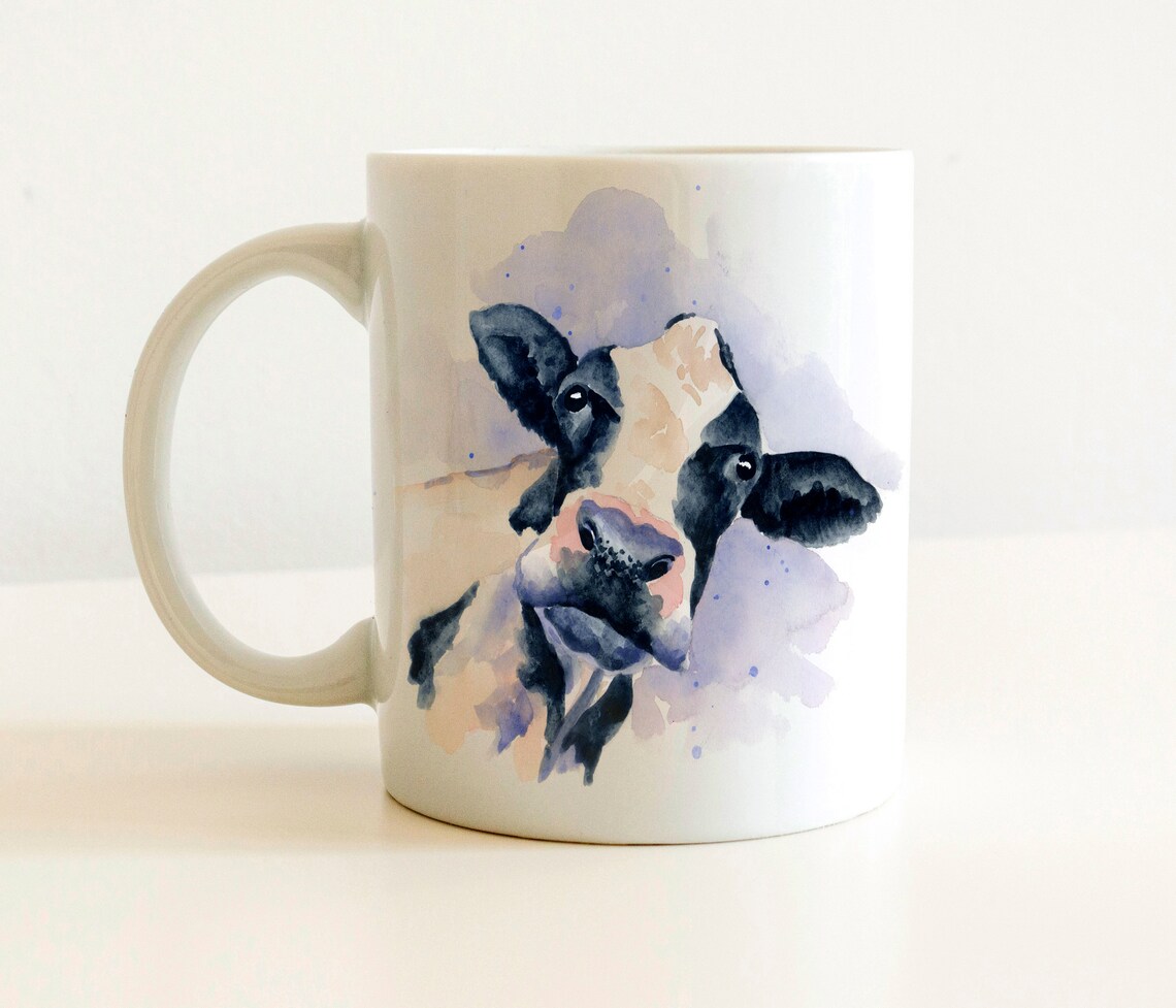 Cow Mug Cow Lover Gift Cow Coffee Mug Unique Cow Gifts - Etsy