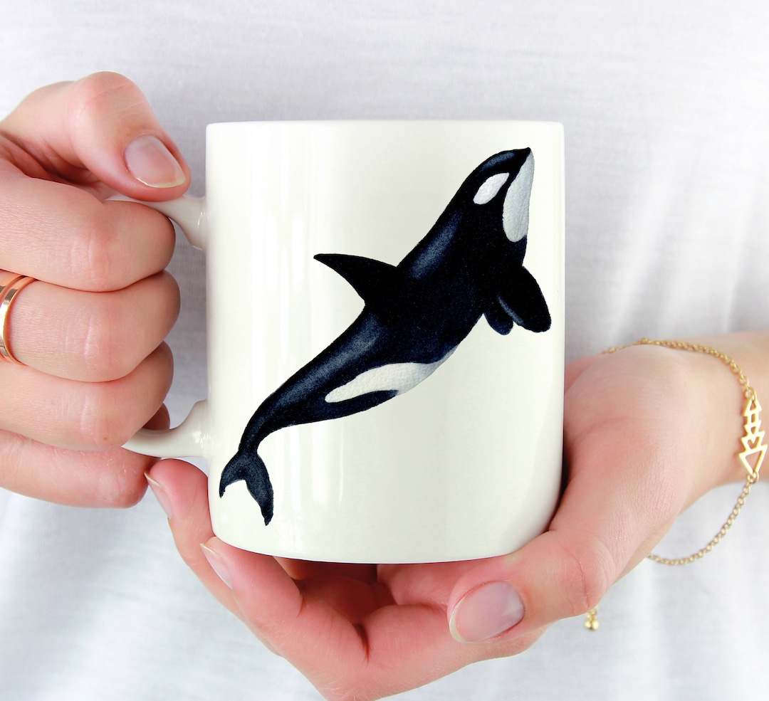 Orca Mug - Orca Lover Gift - Orca Coffee Mug - Unique Orca Gifts - Etsy