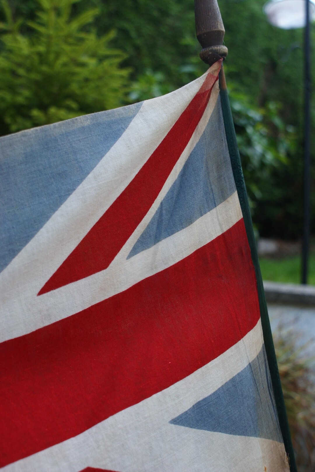 WW2 Era Cotton Union Jack Flag - Etsy UK