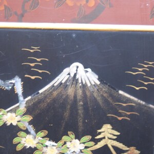 Late 19th Century Meiji Period Japanese Lacquered and Shibayama Fire ...