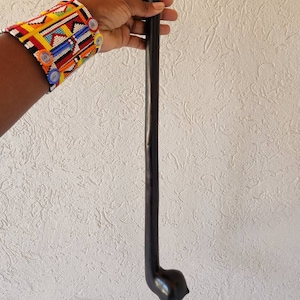 Maasai Rungu, Maasai Stick, African Masai Rungu, Black Wooden Stick ...