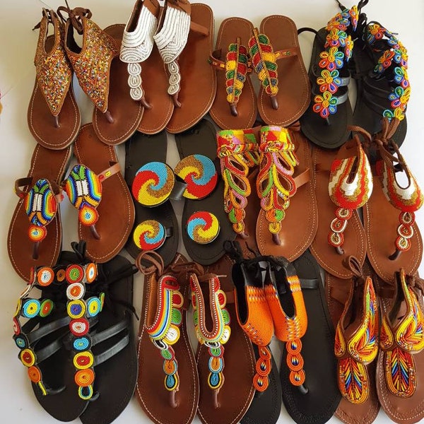 Maasai Sandals - Etsy