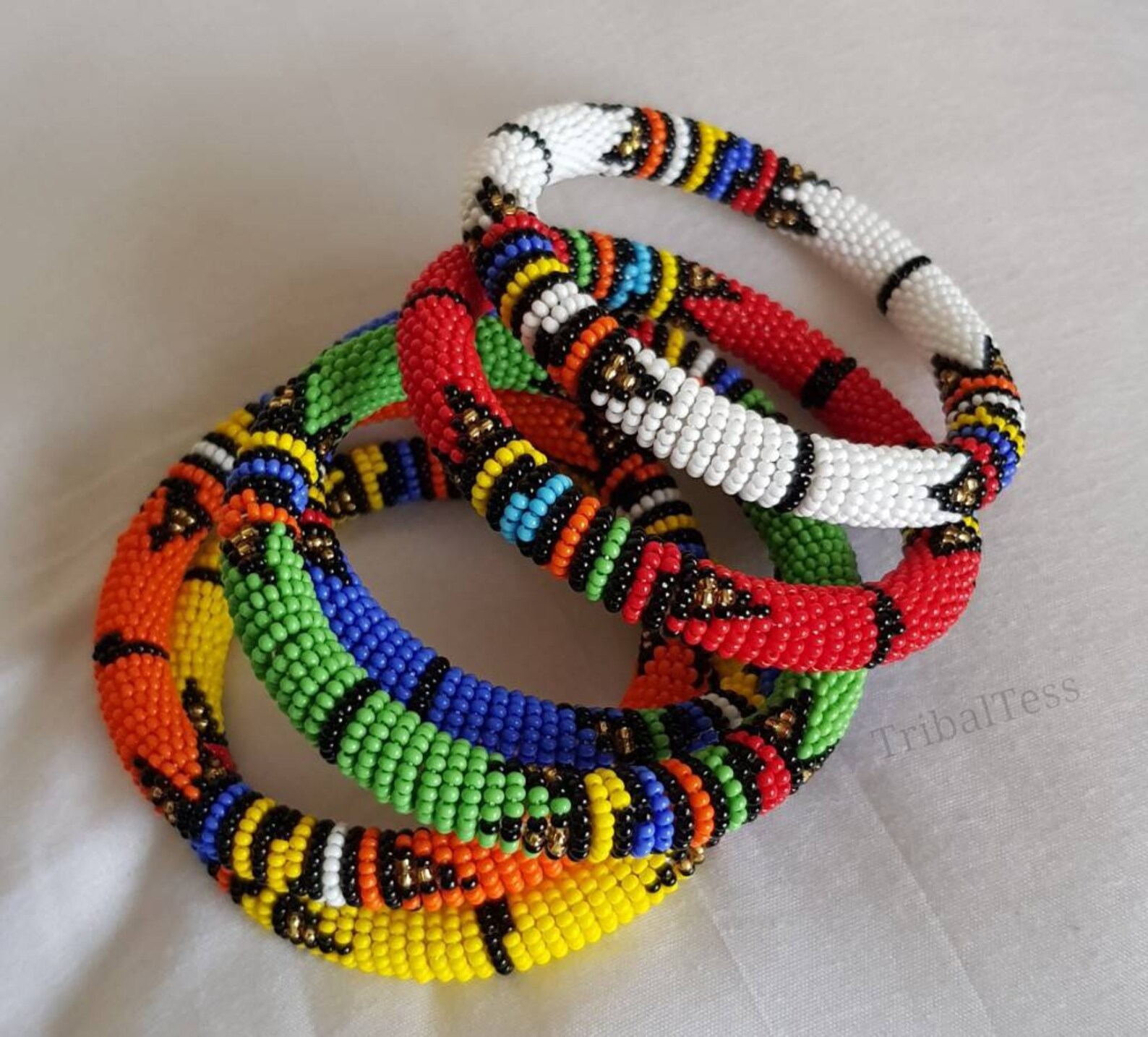 African Zulu Bracelets African Wholesale Bracelets Beaded Etsy
