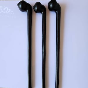 Maasai Rungu, Maasai Stick, African Masai Rungu, Black Wooden Stick ...