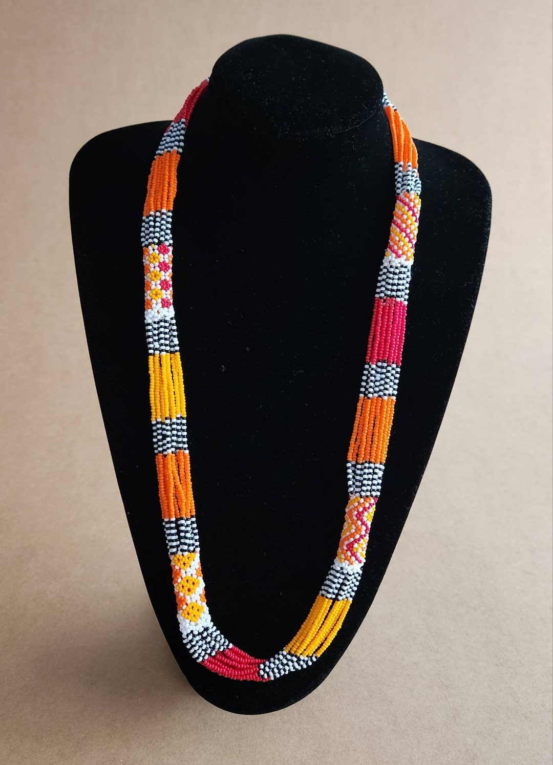 Zulu African Necklaces , African Wedding Necklaces , Colorful Necklaces ...