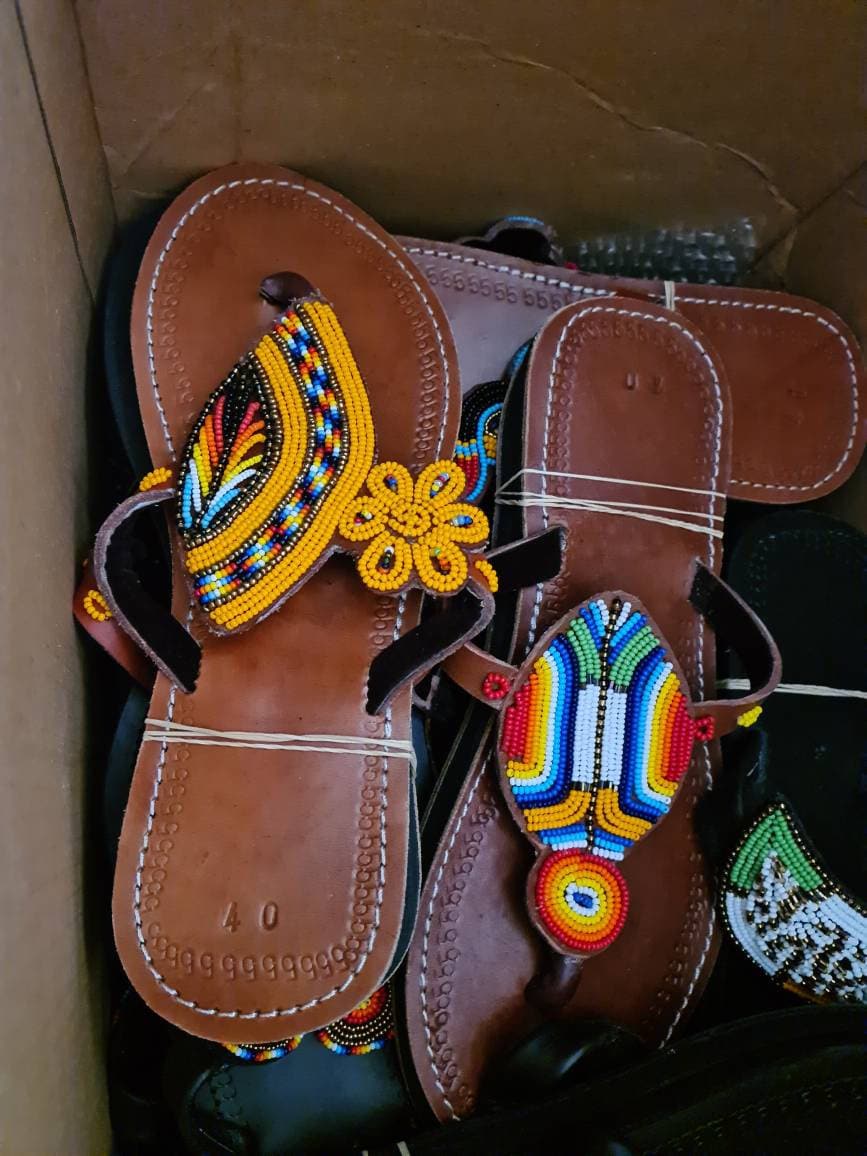 Wholesale African maasai sandals Assorted African sandals | Etsy