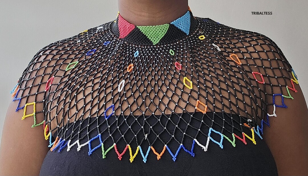 African Bridal Jewelry, Zulu Necklace, Ethnic Necklace, Traditional ...