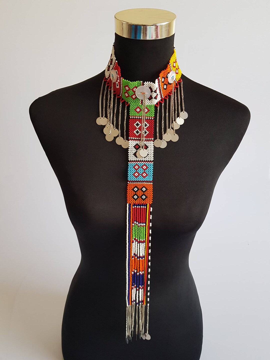 Maasai Wedding Necklace African Wedding Jewelry African Etsy