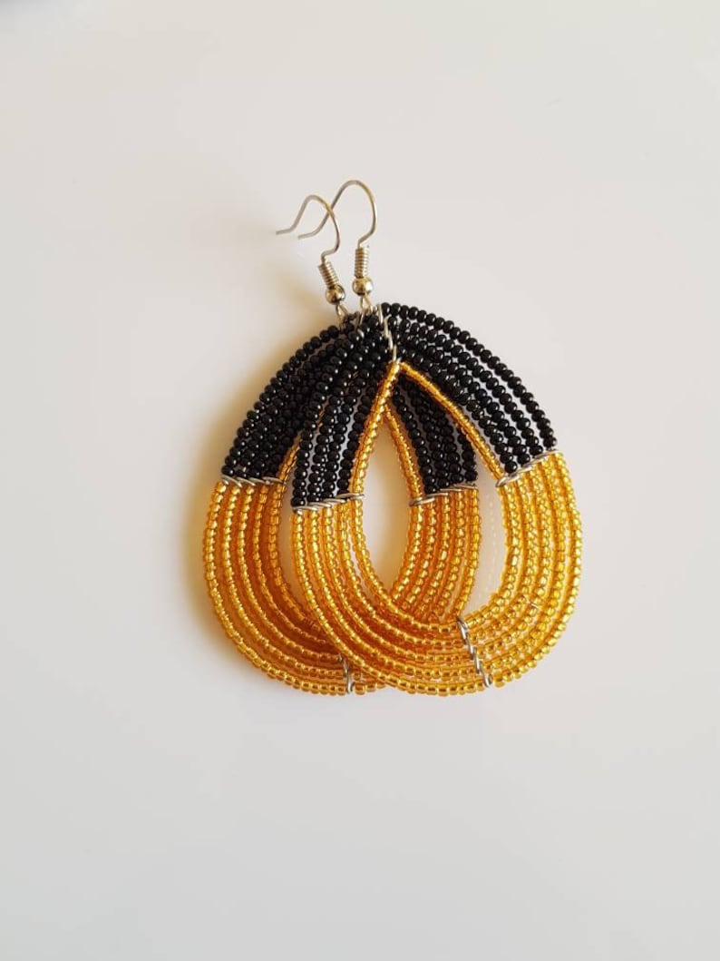 11 African Maasai Earrings assorted Earrings Beaded Maasai - Etsy