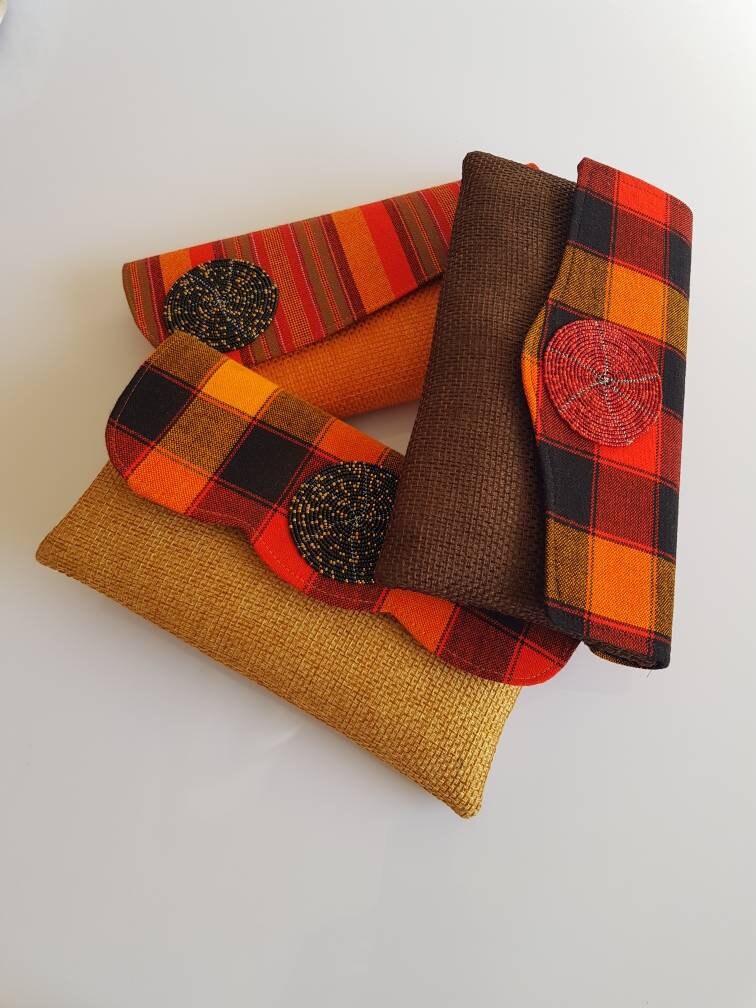 A Set of 7 African Clutch Bags Assorted African Purse | Etsy