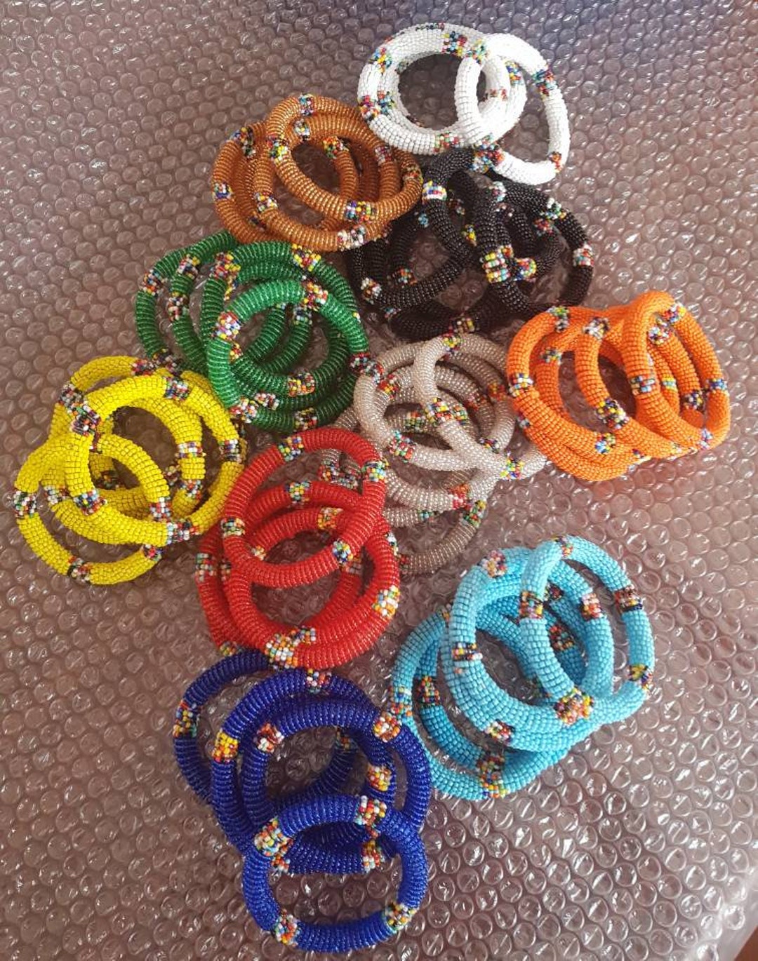 Maasai Wholesale Bracelets , African Bangles , 50pcs Bracelets. - Etsy