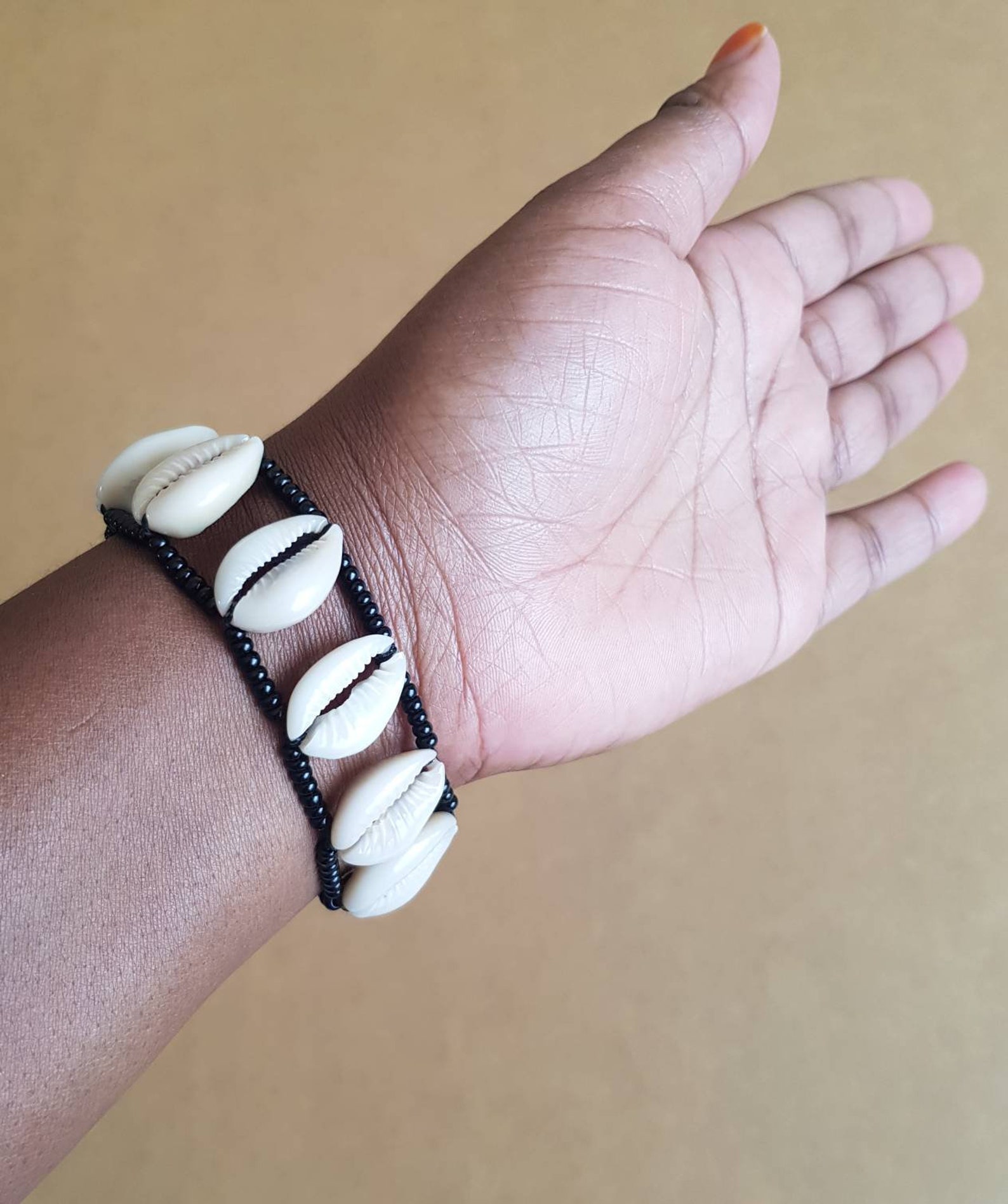 4 Cowrie Shell Bracelets Shell Bracelet Kenyan Bracelets | Etsy