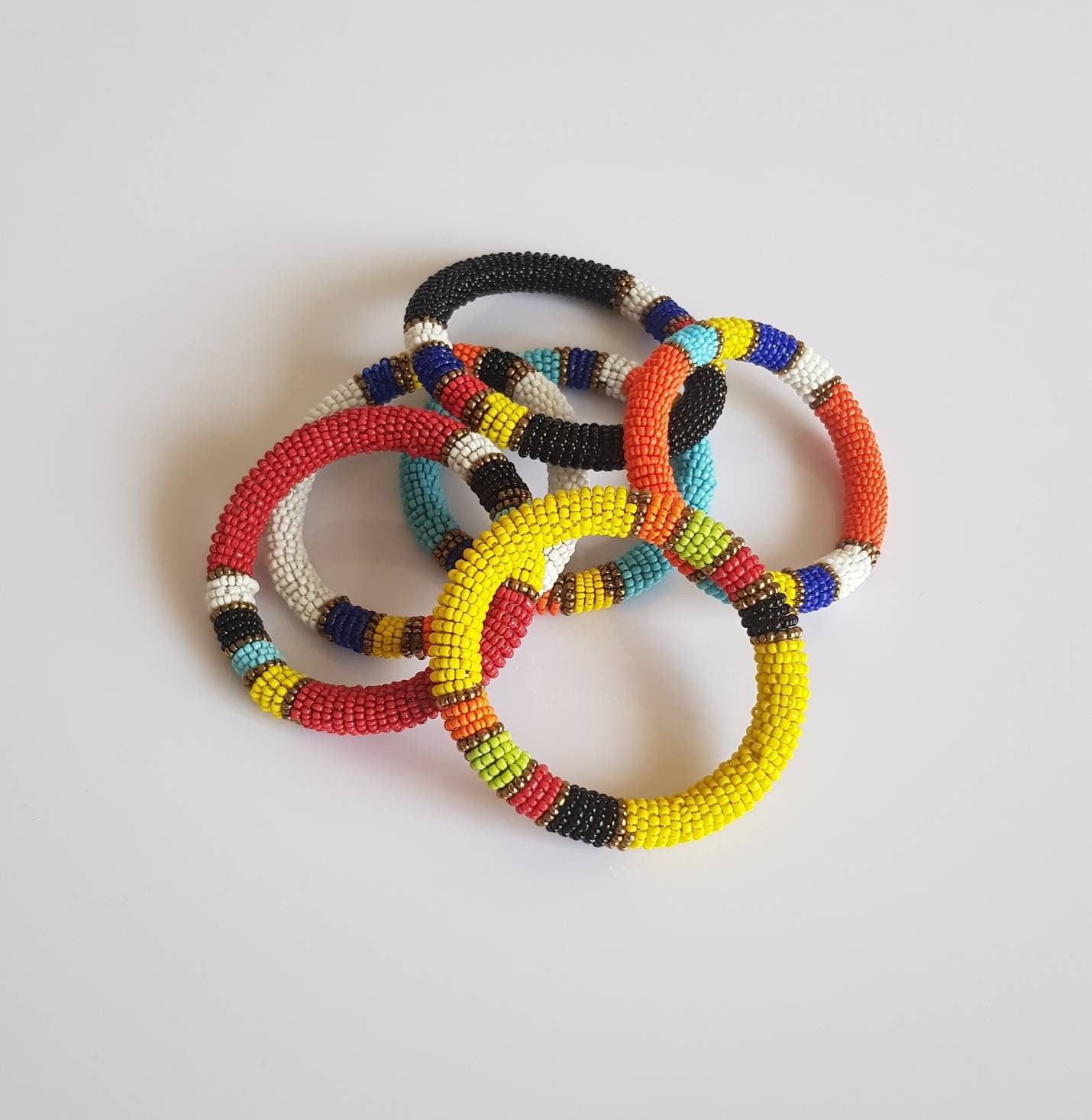 Maasai Handmade Bracelets African Beaded Bracelets Etsy