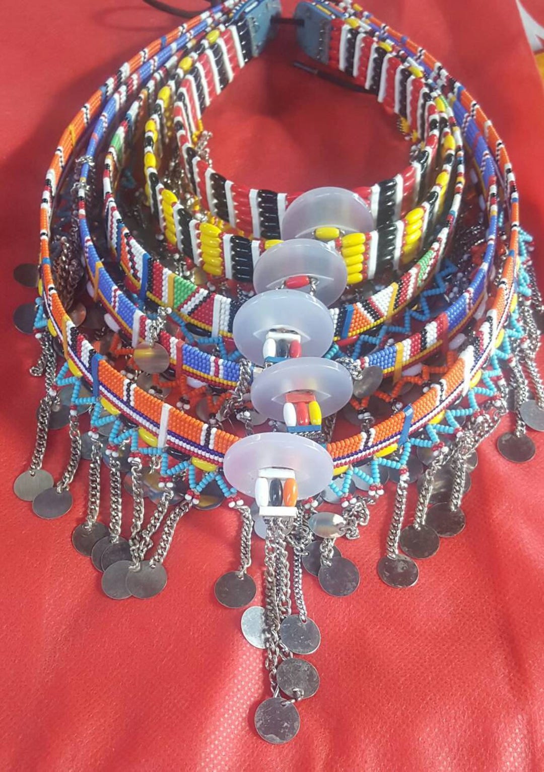 Beaded Necklace Sets, African Jewelry, Maasai Traditional Necklaces - Etsy