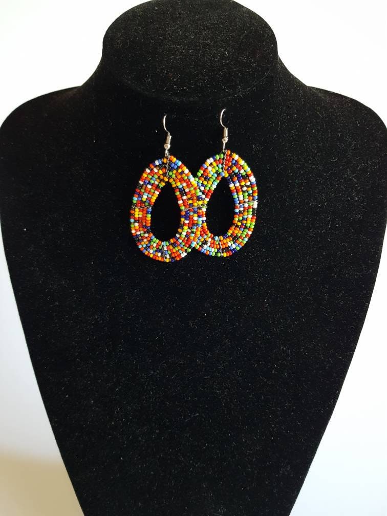 Multicolor Necklace With Matching Bracelets and Earrings - Etsy