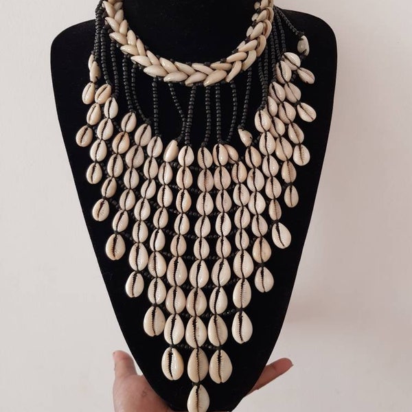 Cowrie Shell Pendant - Etsy