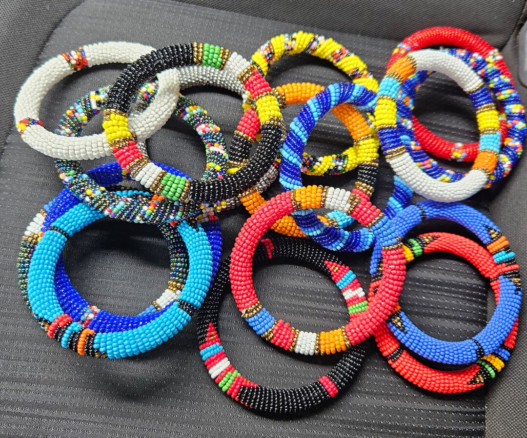20pcs Maasai Wholesale Bracelets , African Bangles , Assorted Bracelets ...