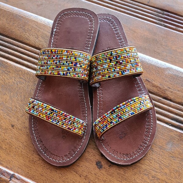Multicolor Sandals - Etsy