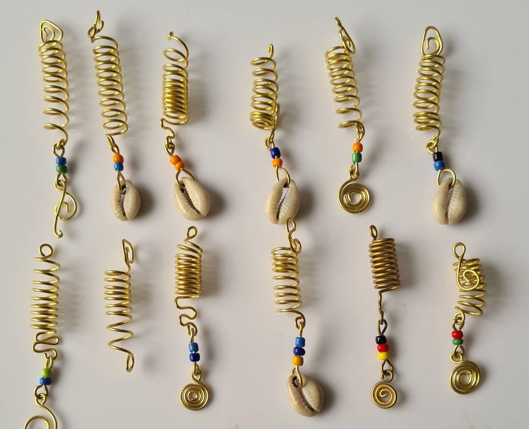 Cowrie Shell Loc Jewelry Dreadlock Jewelry Jewelry for - Etsy