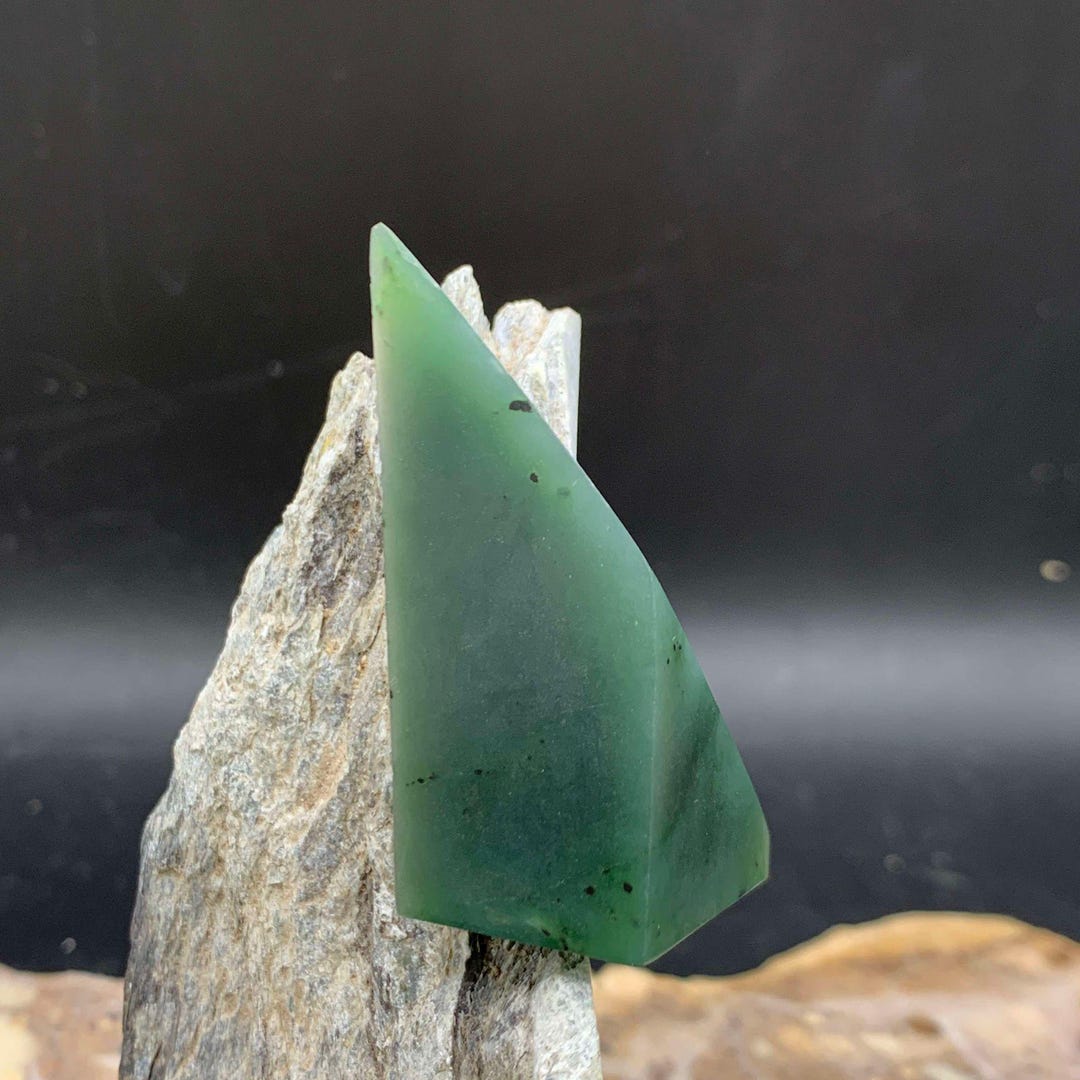 Blue Green Jade 5 Sided Free Form - Etsy