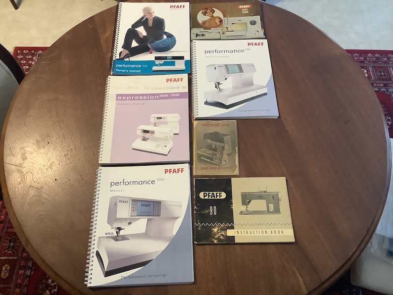 Sewing Machine Manuals - Etsy