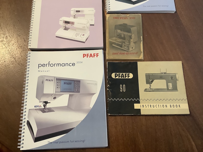 Sewing Machine Manuals - Etsy