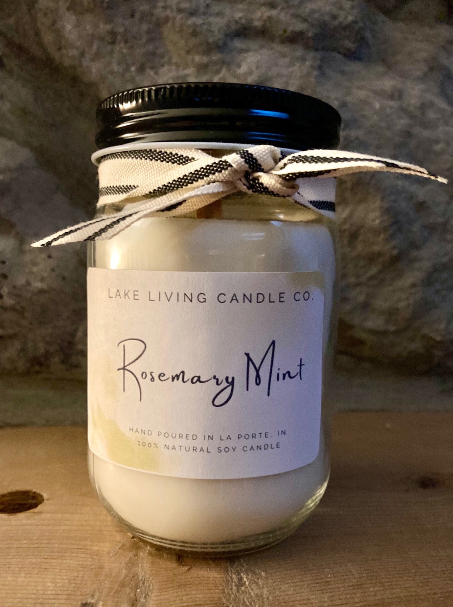Rosemary Mint Candle Rosemary Mint Scent Candle Gift - Etsy