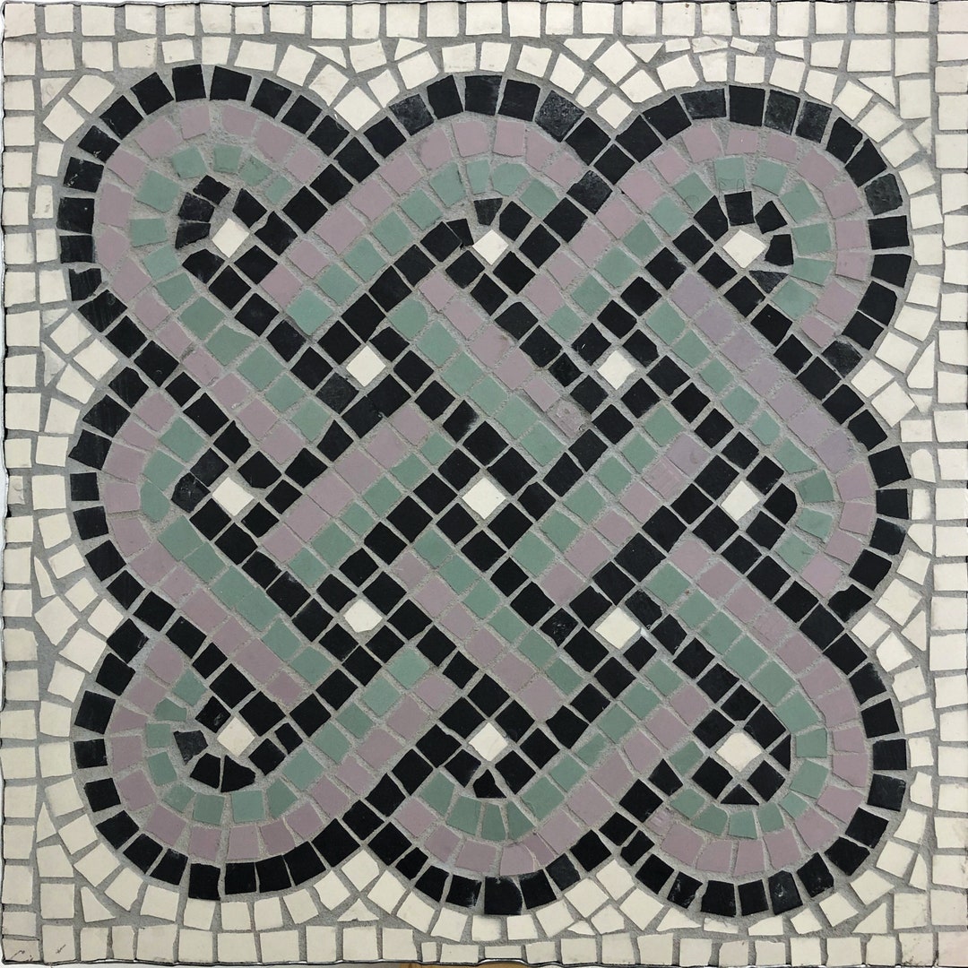 Roman Style Ceramic Mosaic Wall Panel - Etsy