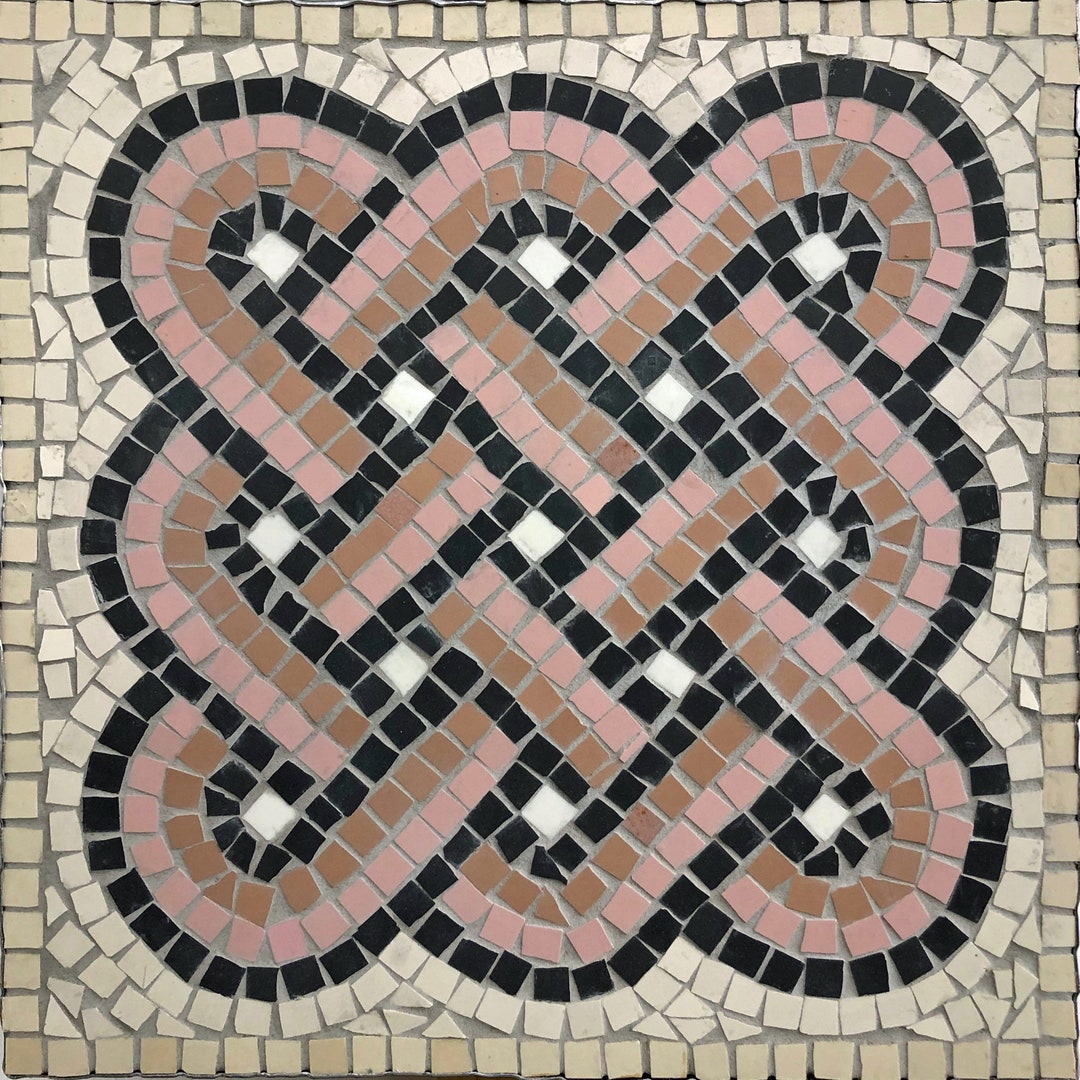 Roman Style Ceramic Mosaic Wall Panel - Etsy