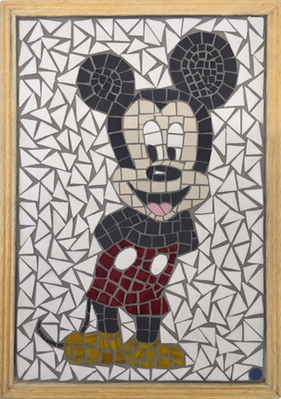 Mickey Mouse Mosaic - Etsy