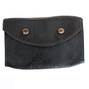 Ready to Post Blue Medium Leather Pouch, Fits Books up to 17 Cm 6 3/4 ...