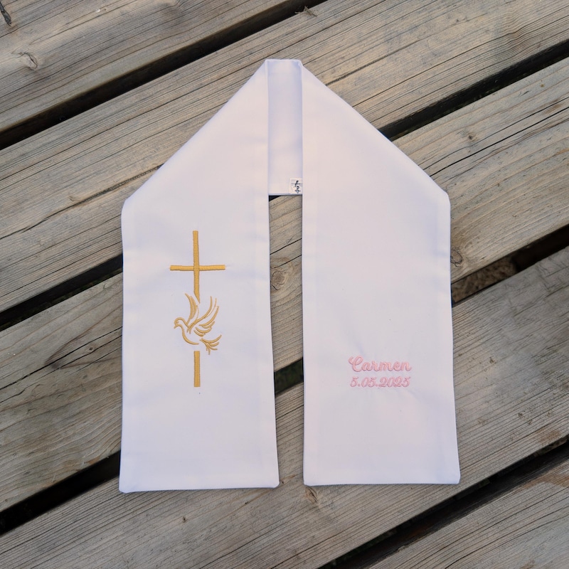 Baptism Stole Catholic - Etsy UK