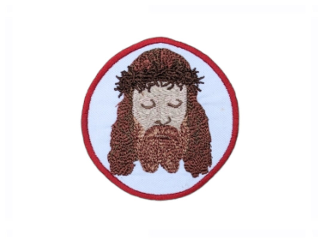 Holy Face of Jesus Patch | Catholic Iron-on Sew-on Badge | Shroud of ...