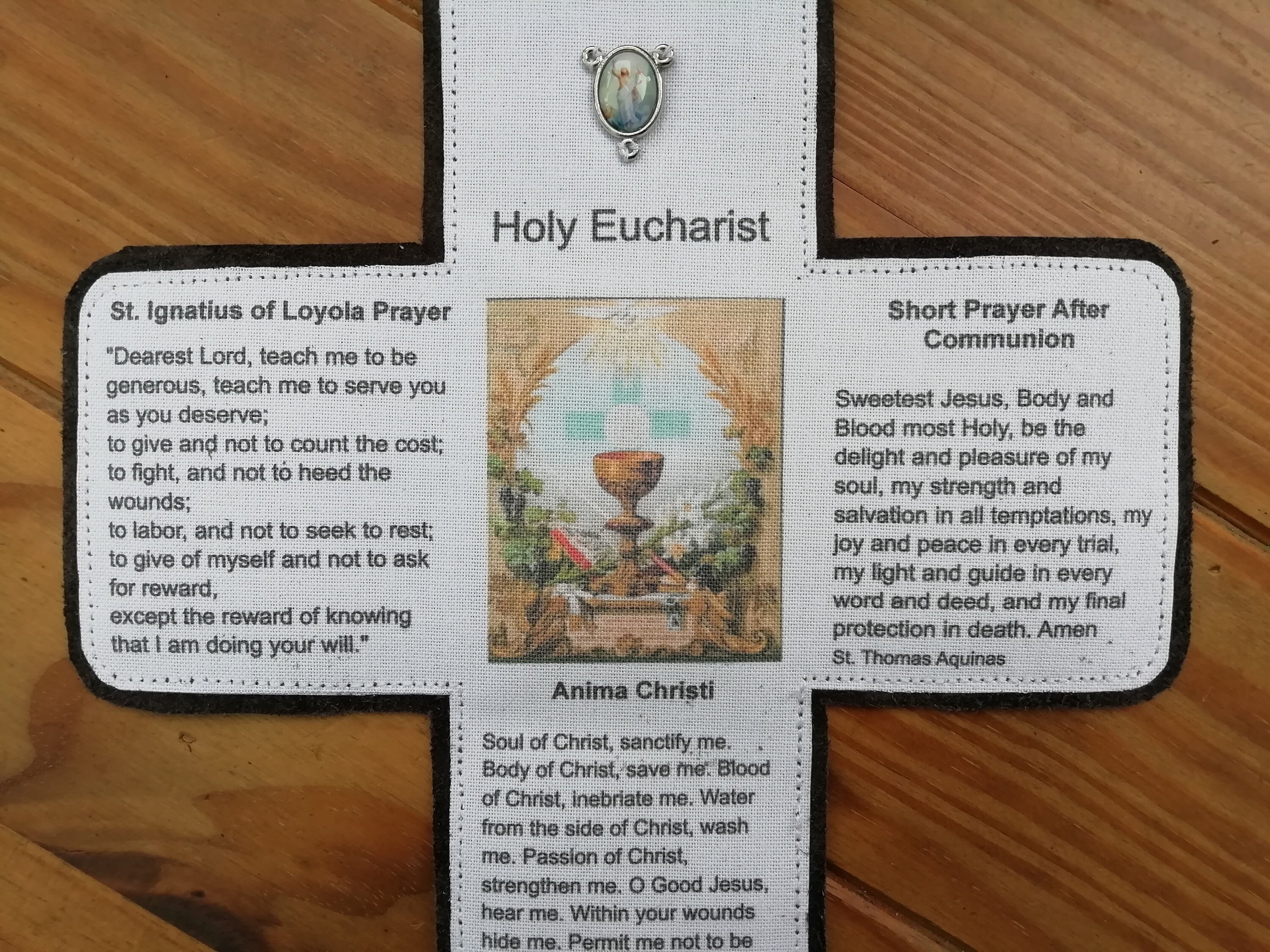 Holy Eucharist Pocket Oratory | Etsy