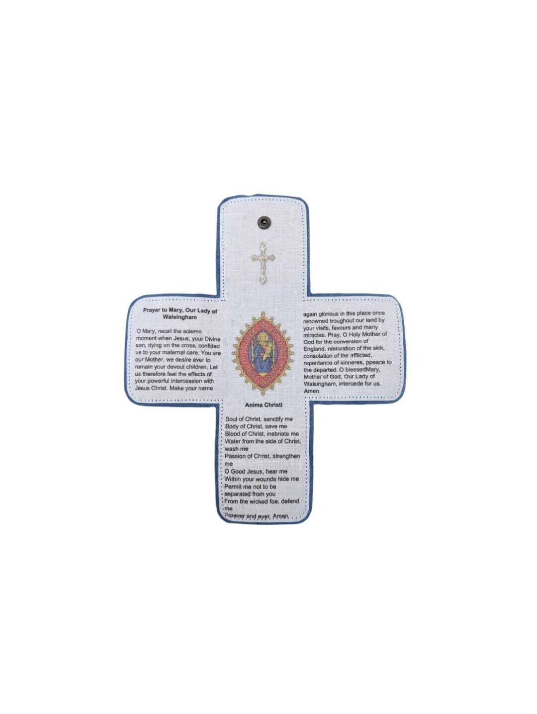 Our Lady of Walsingham Pocket Oratory – Leather Travel Shrine for ...