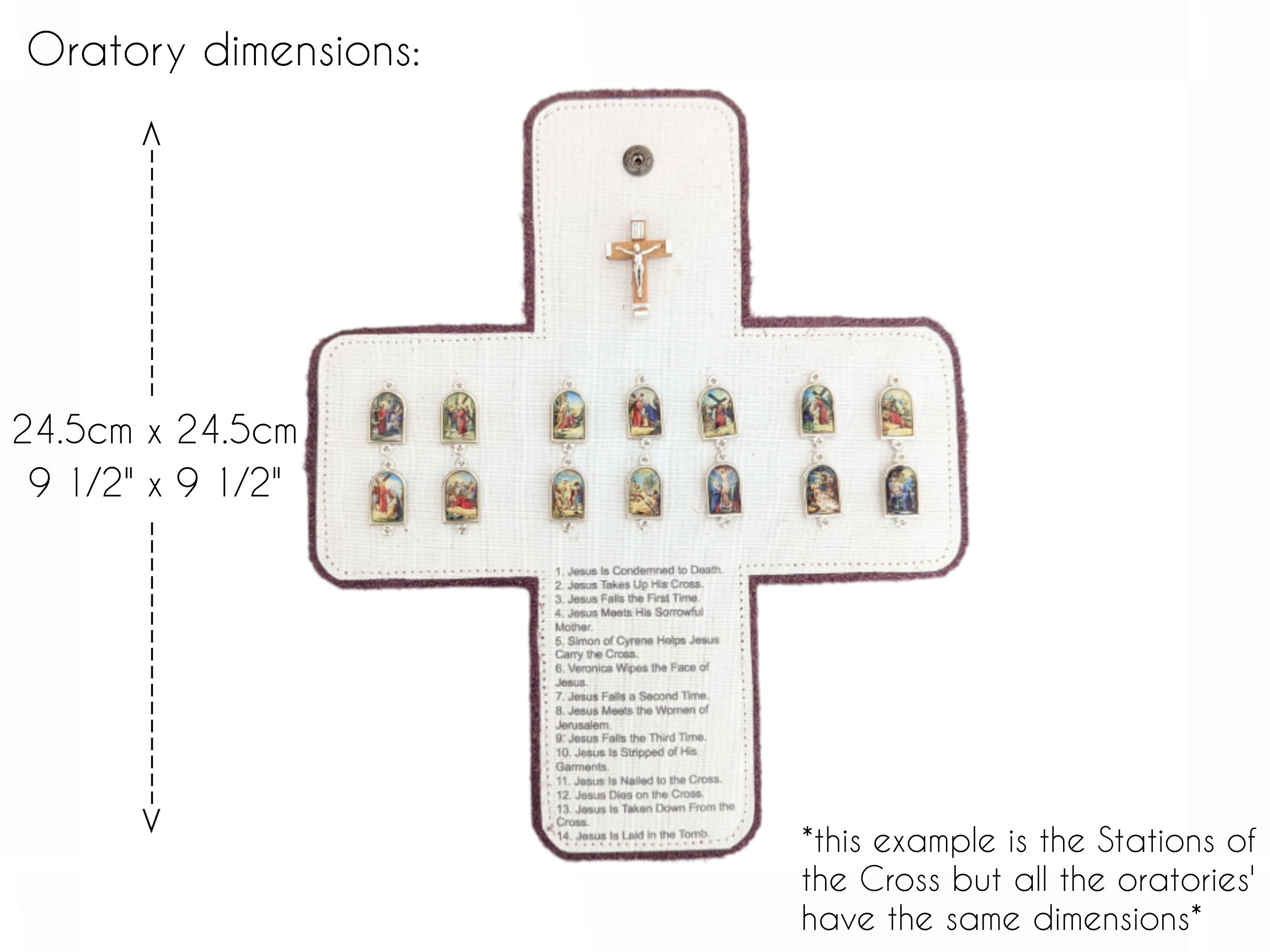 Rosary Pocket Oratory & Rosary Pouch - Etsy