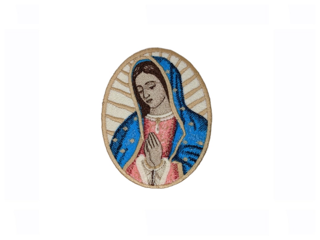 Our Lady of Guadalupe Patch – Embroidered Iron-on & Sew-on Catholic ...