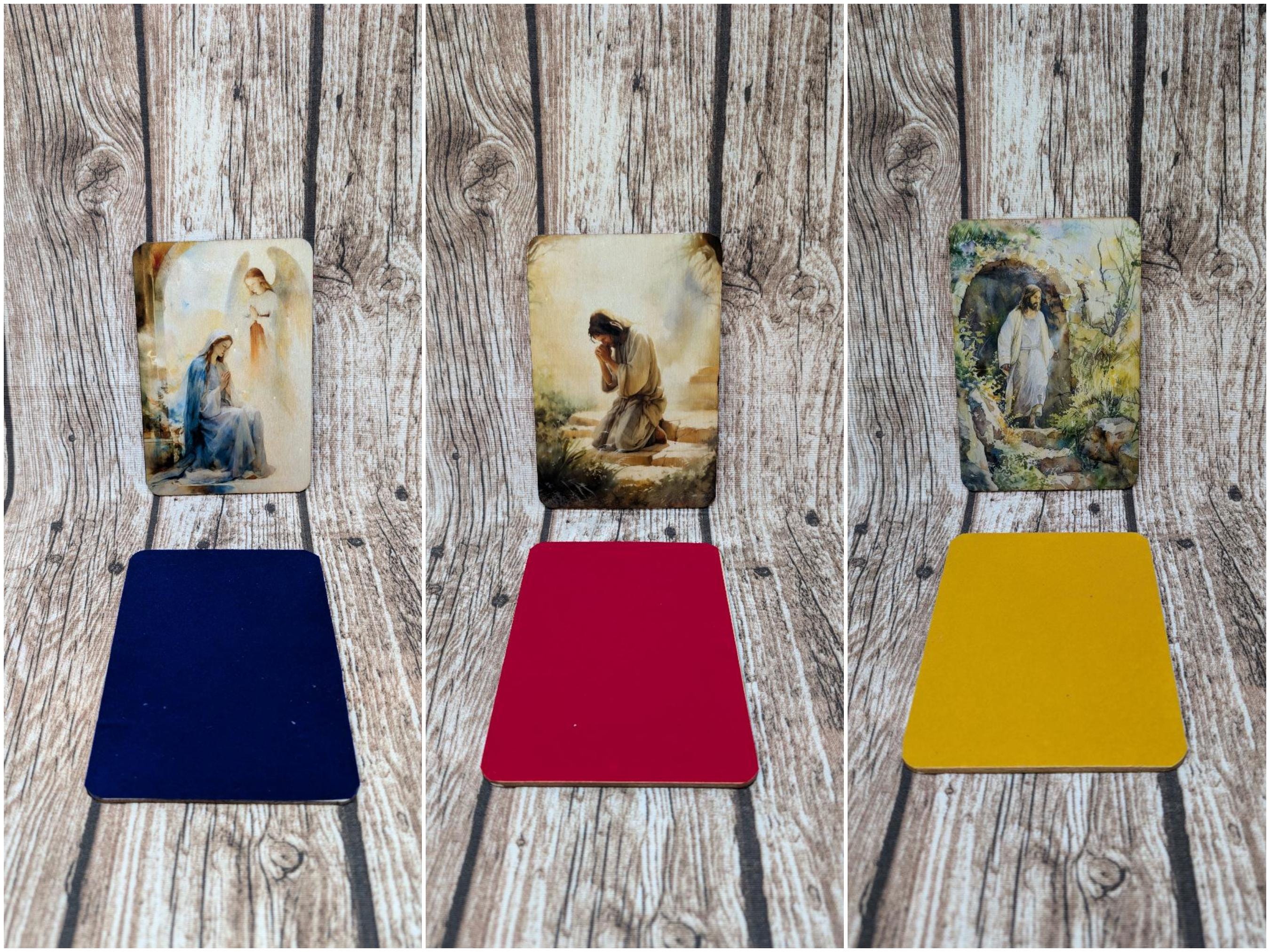Rosary Mystery Tile Set – Joyful, Sorrowful, Glorious – Catholic Gift ...