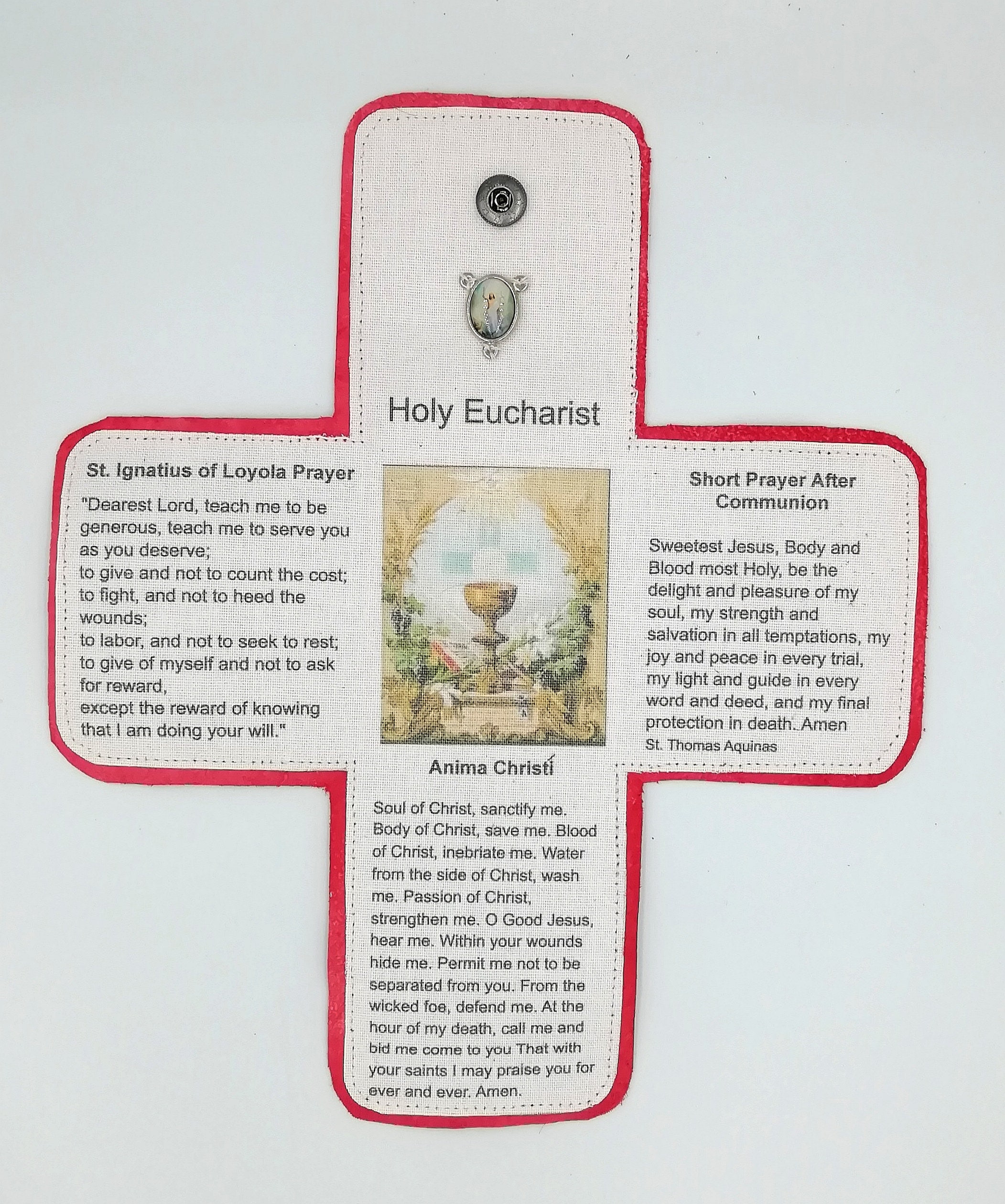 Holy Eucharist Pocket Oratory | Etsy
