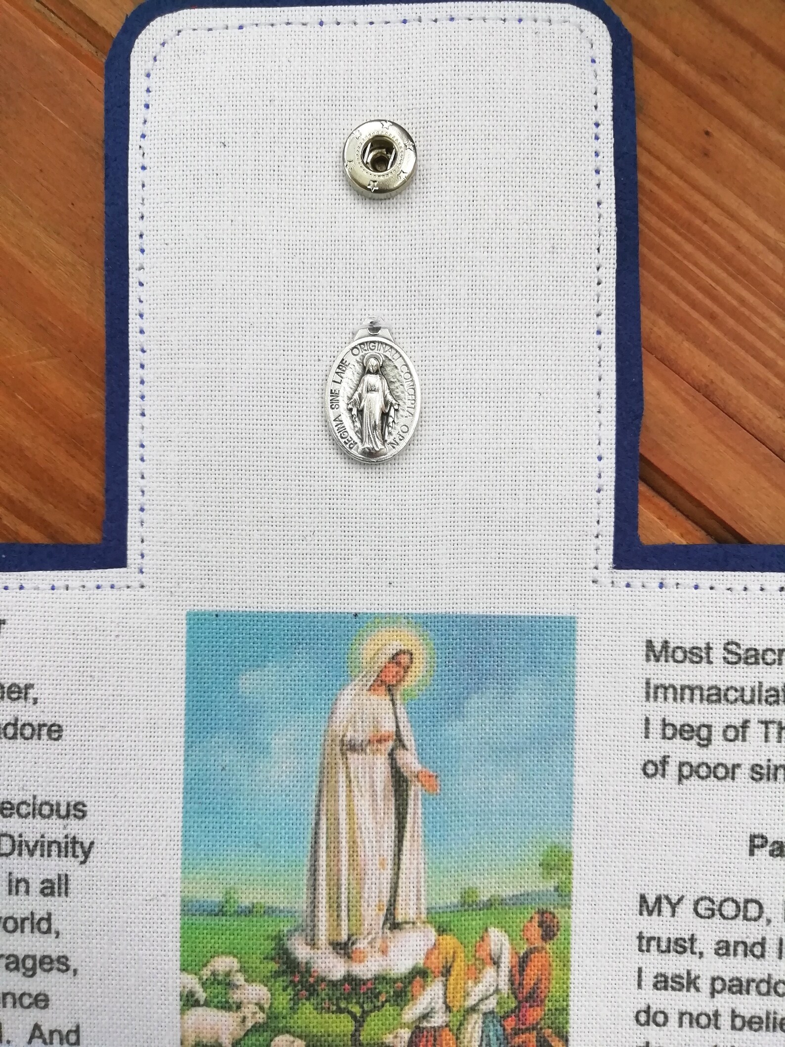 Our Lady of Fatima Pocket Oratory – Leather Travel Prayer Kit ...