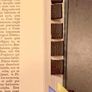 Altar Missal Leather Tabs – Set of 5 Tabs With Sticky Strips, Choose ...