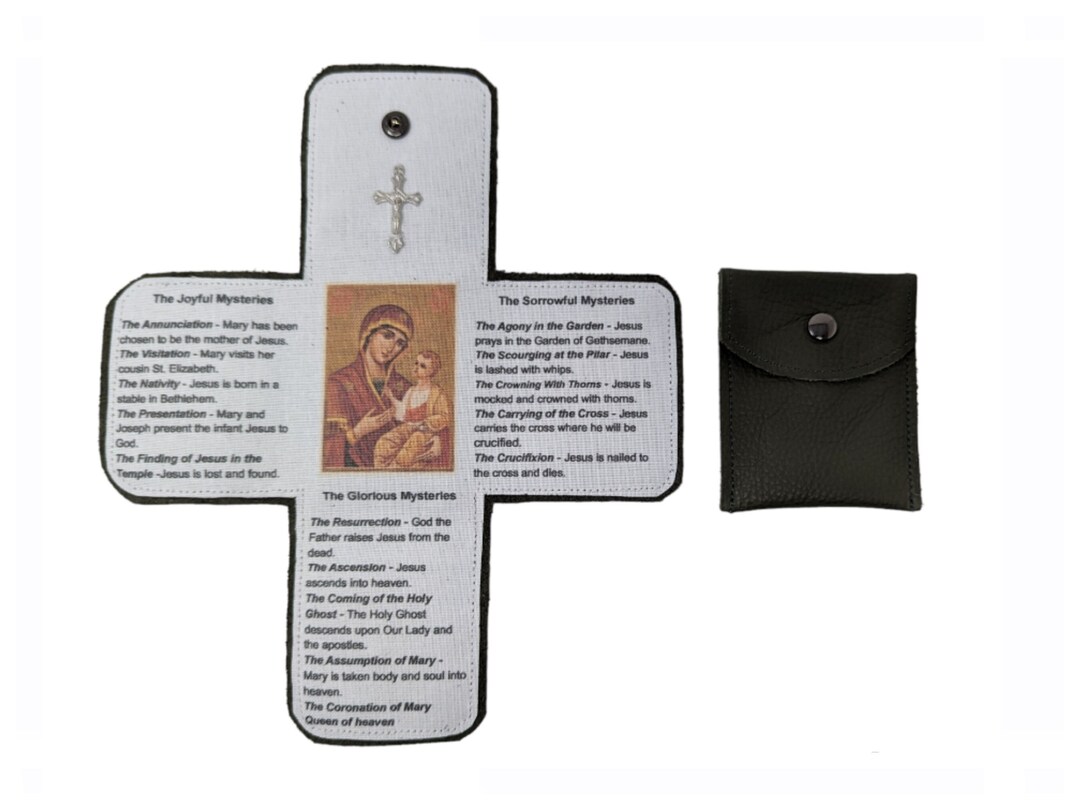 Rosary Pocket Oratory & Rosary Pouch - Etsy